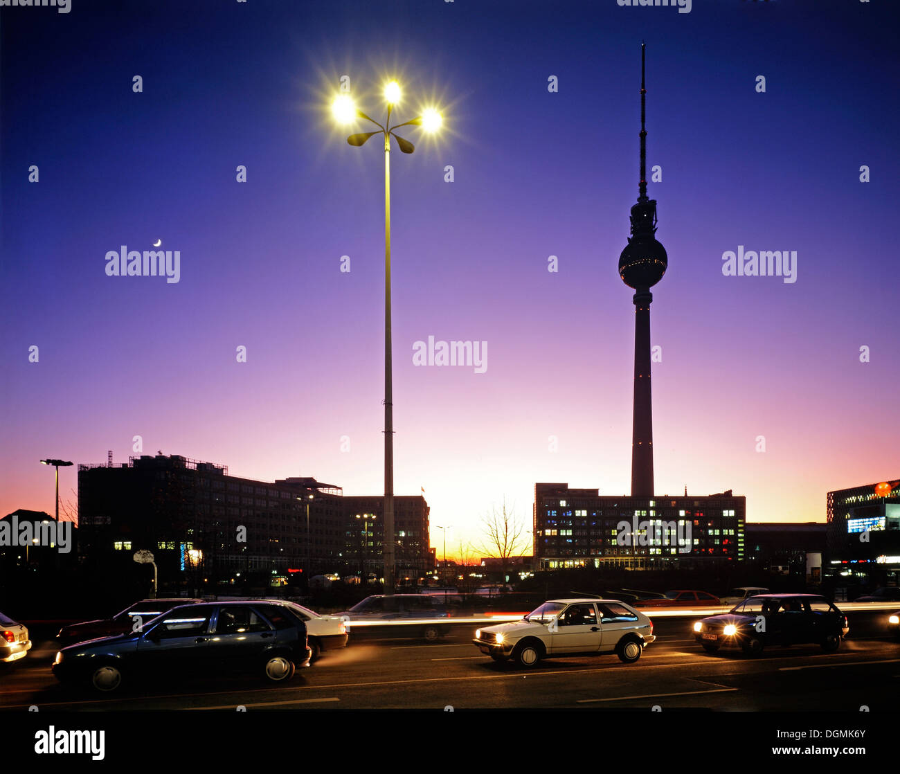 Berlin at night from space hi-res stock photography and images - Alamy