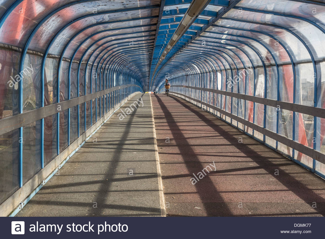 Enclosed Pedestrian Bridge High Resolution Stock Photography and Images ...