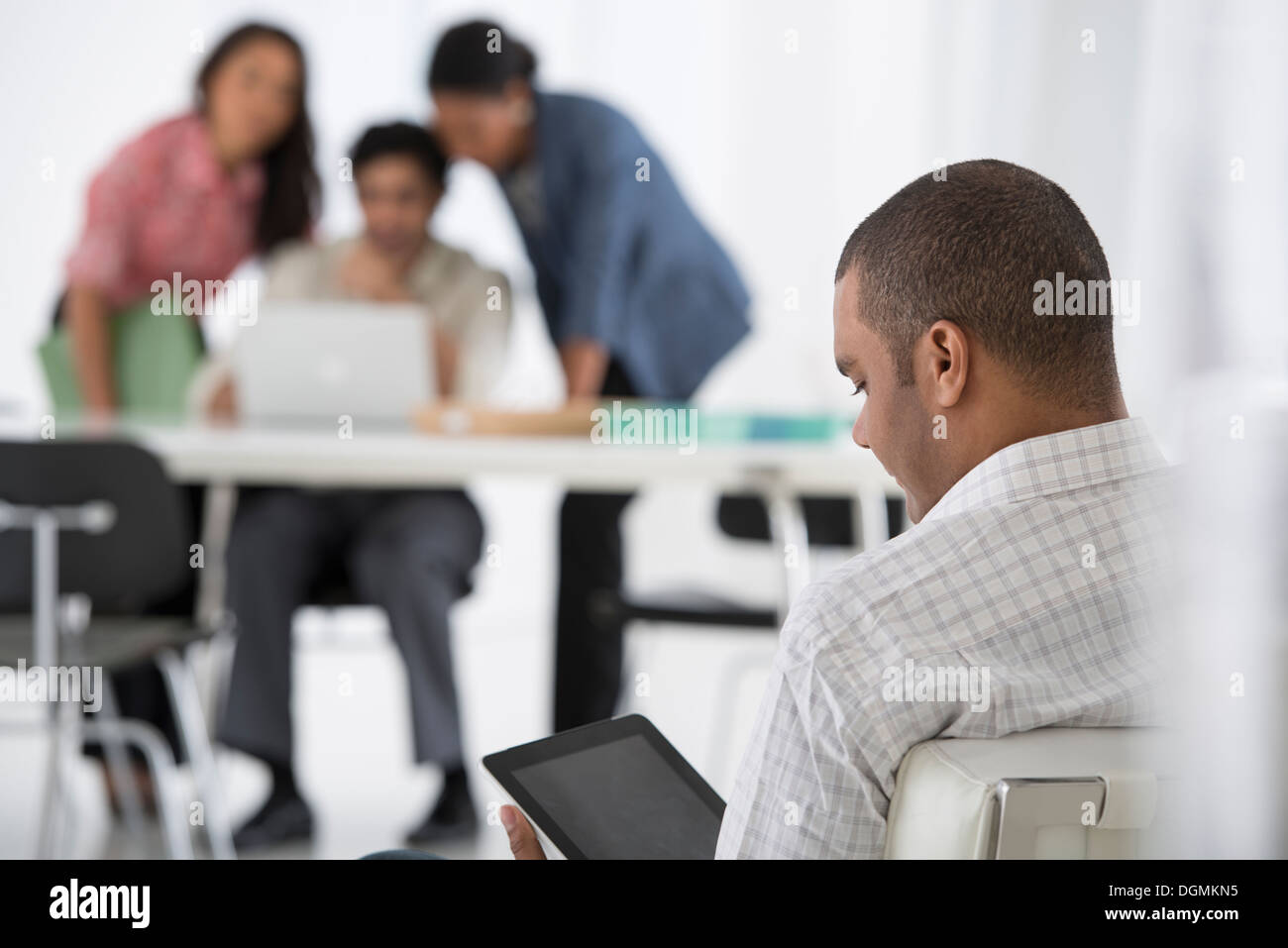 Three men in foreground hi-res stock photography and images - Alamy
