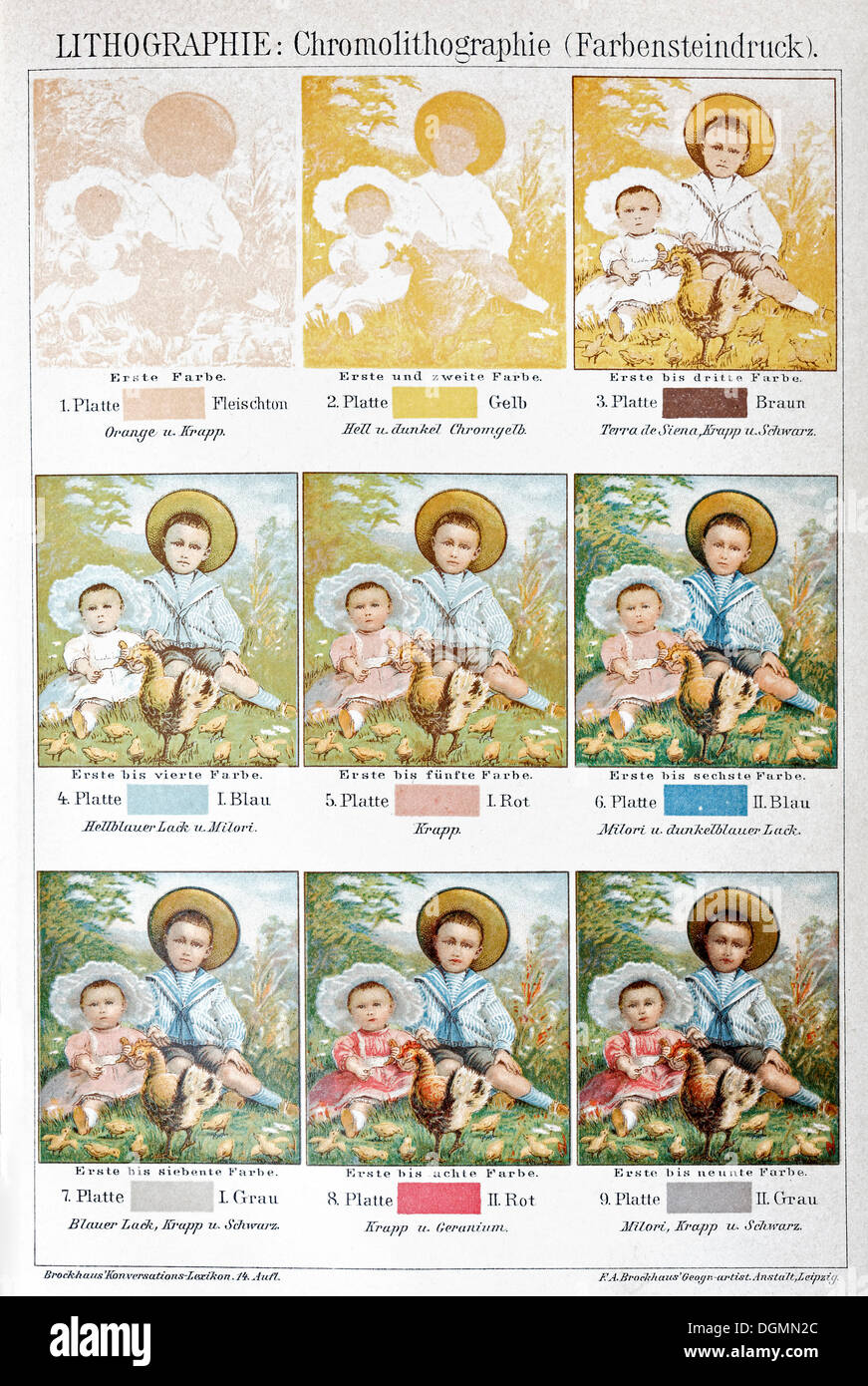 Multi stone lithography hi-res stock photography and images - Alamy