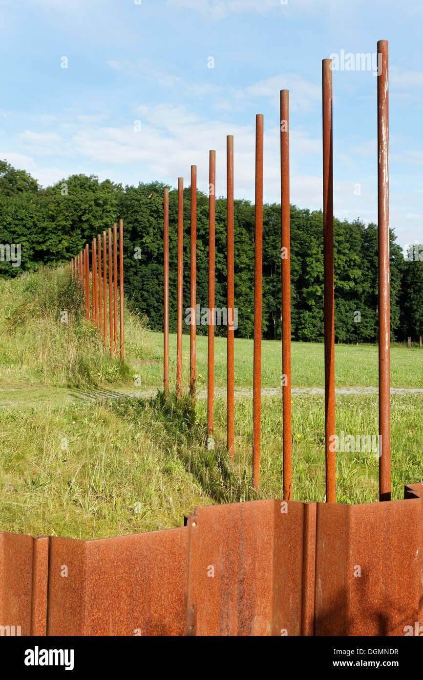 Stelae with rampart markings, ancient battlefield, Varus Battle or ...
