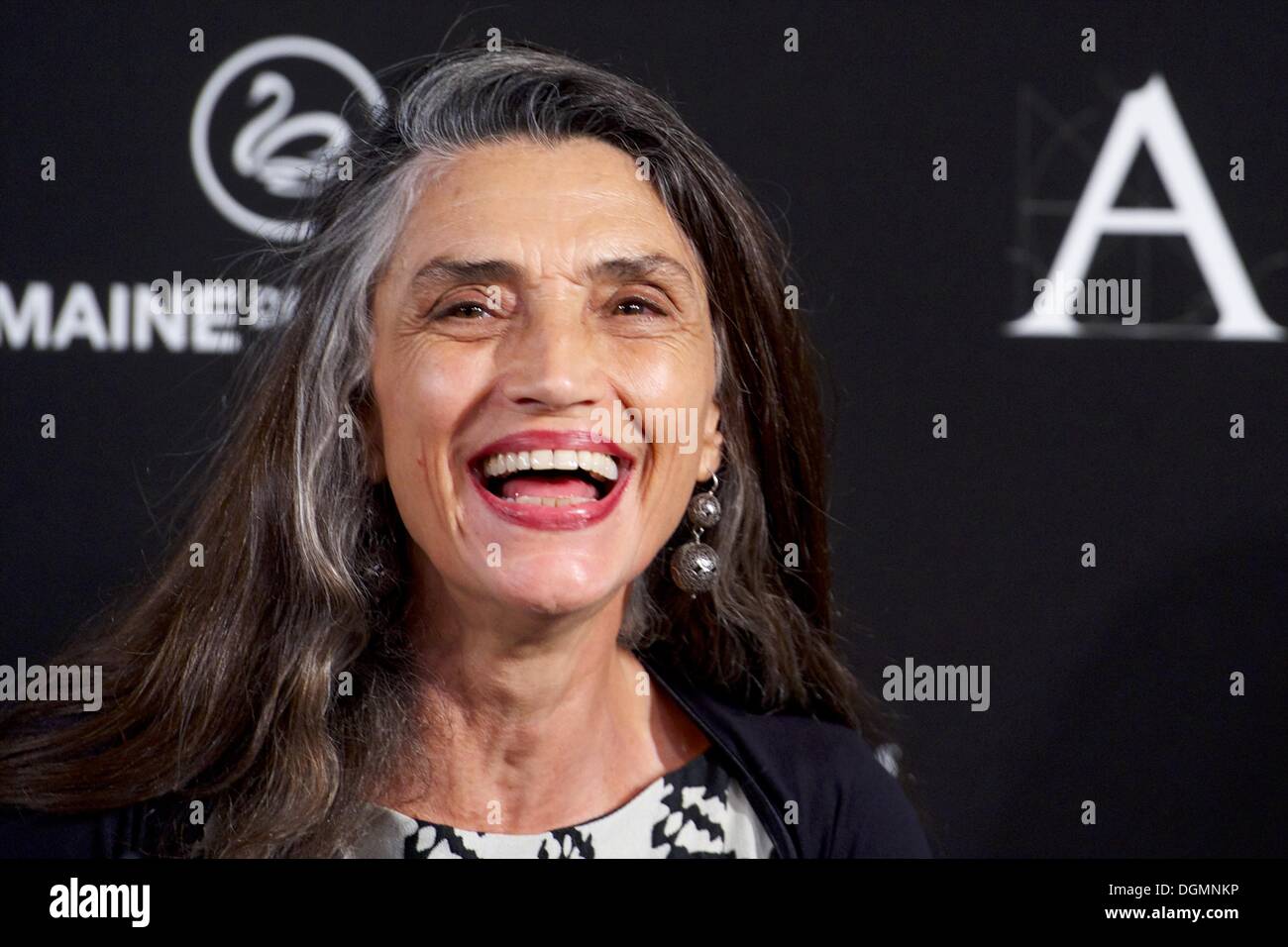 Madrid, Spain. 23rd Oct, 2013. Spanish actress ANGELA MOLINA receives ...