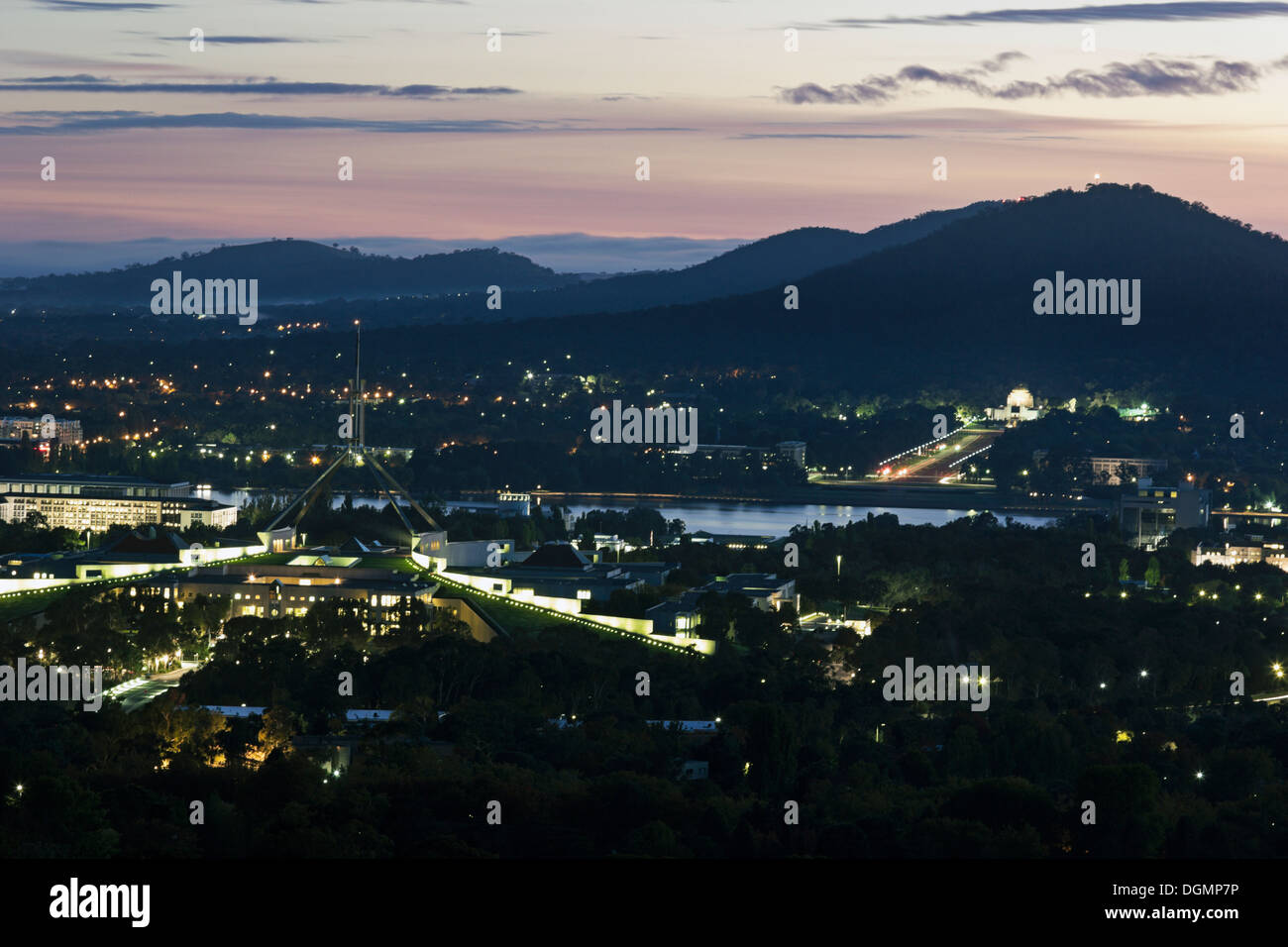Canberra aerial hi-res stock photography and images - Alamy