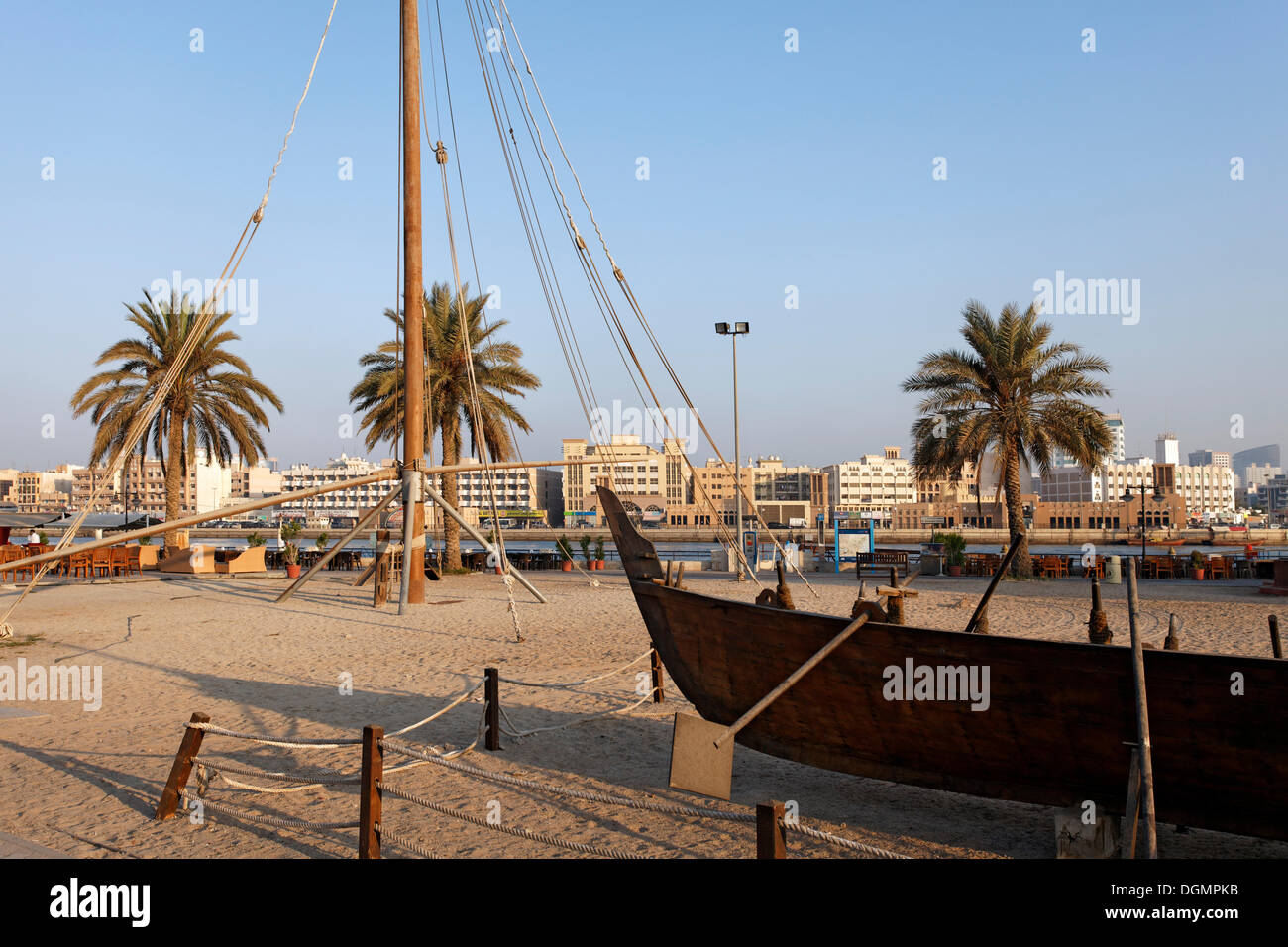 View towards Deira from Al Shindagha, Dubai, United Arab Emirates ...