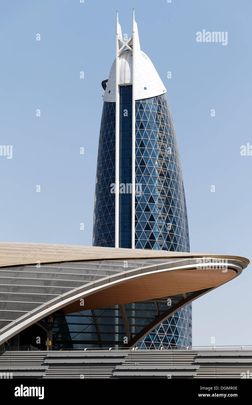 Damac Park Tower and Metro Station, Dubai International Financial ...