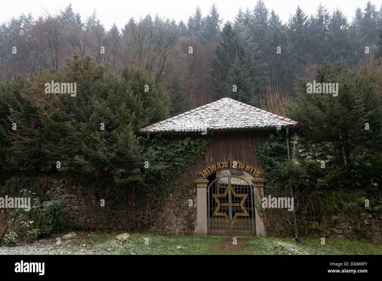 Hall cemetery, Jewish cemetery of Sulzburg, created in the 16th century ...