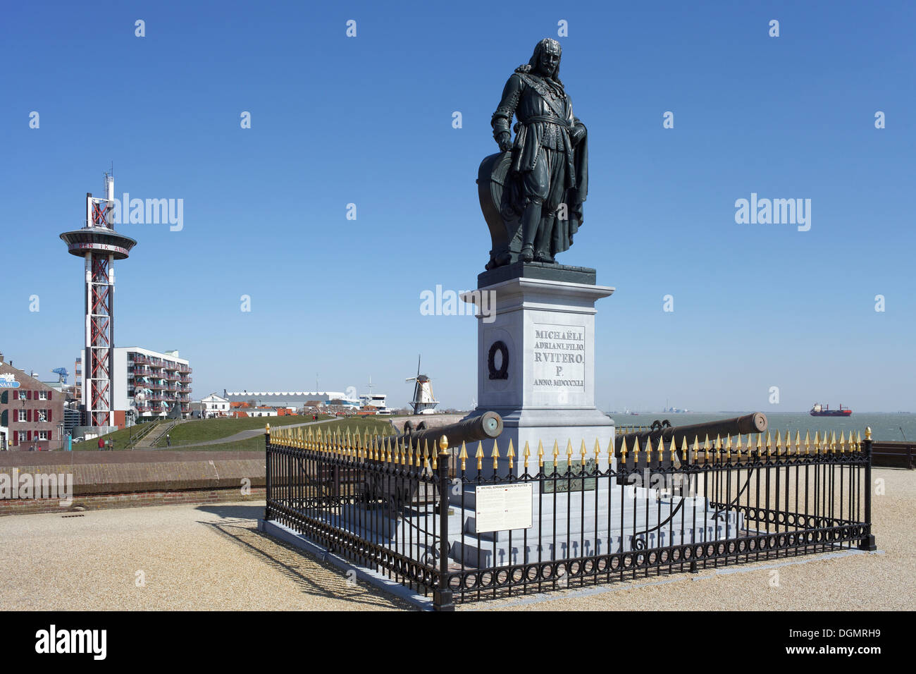 Michiel de Ruyter Monument, Walcheren, Vlissingen, Walcheren, Zeeland ...