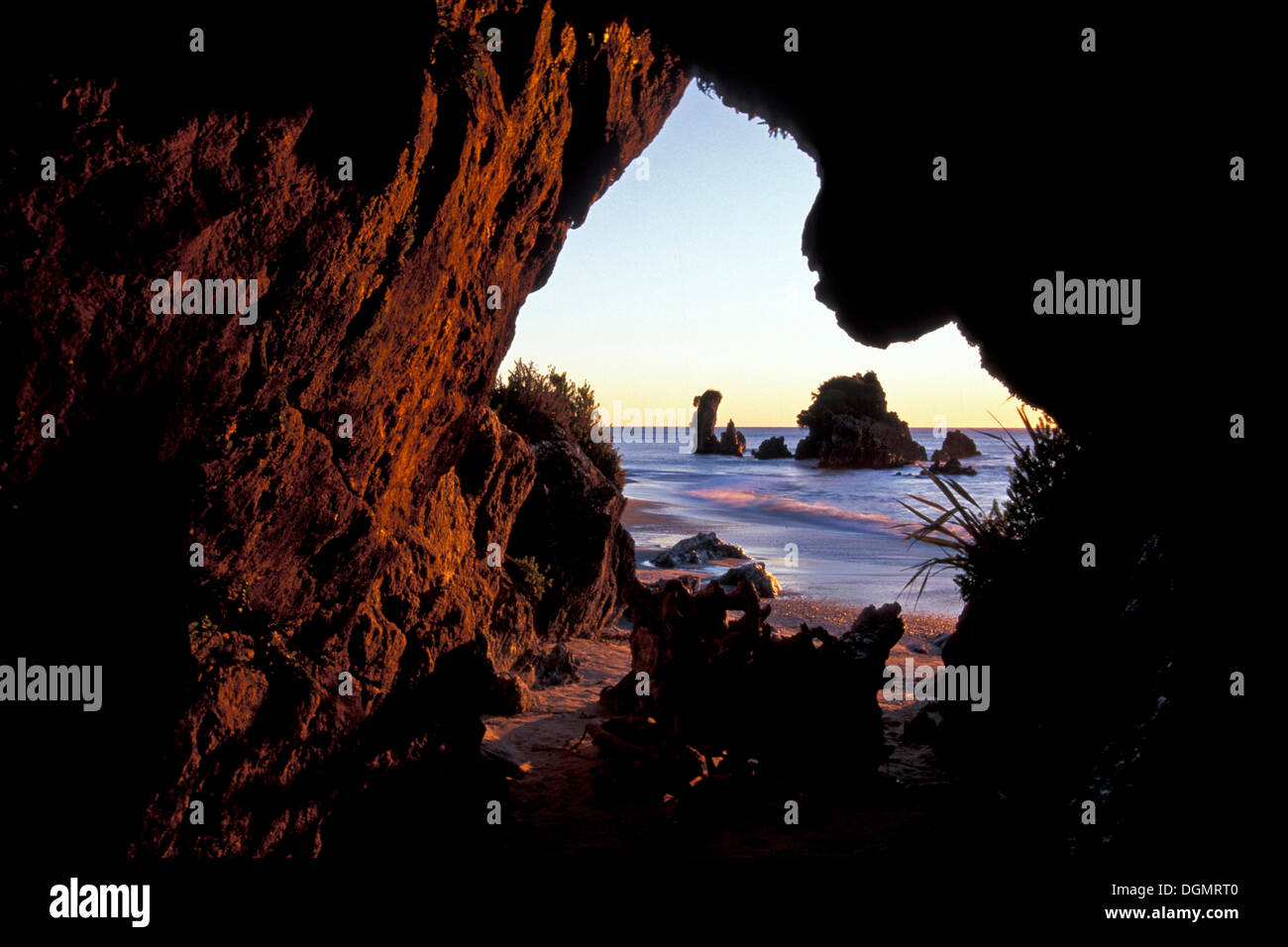 Mussel Point at Haast Beach, West Coast, South Island, New Zealand ...