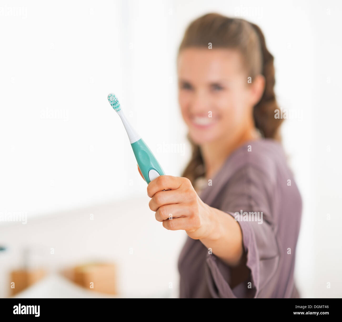 Hand Toothbrush High Resolution Stock Photography and Images - Alamy