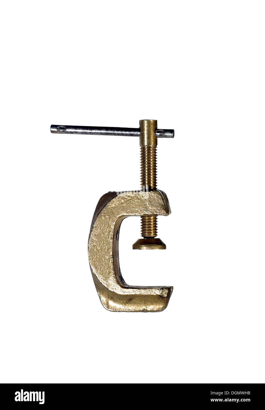 metal vice on white background Stock Photo - Alamy