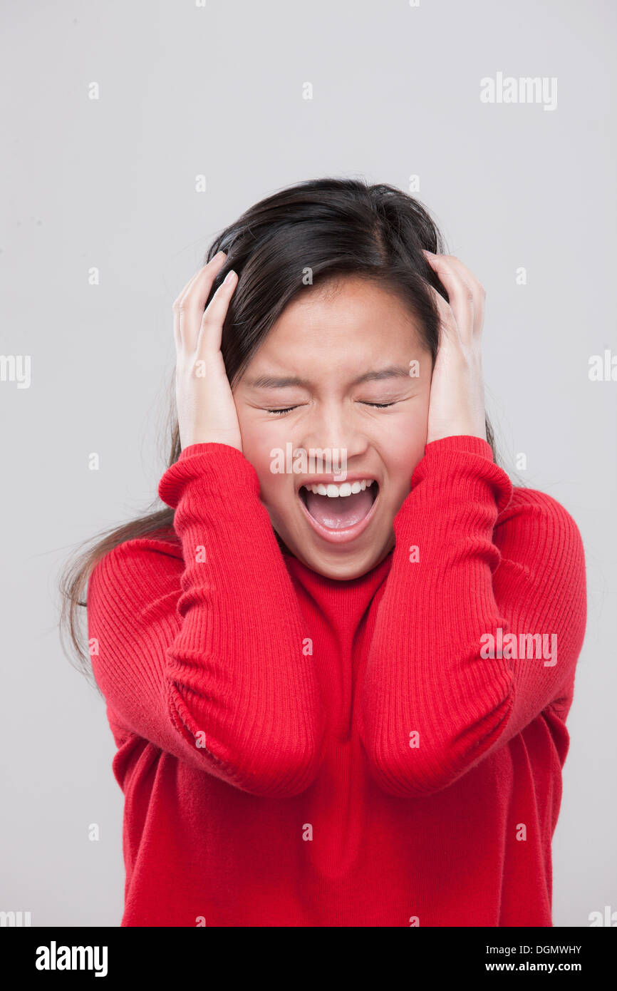 Girl in distress hi-res stock photography and images - Alamy