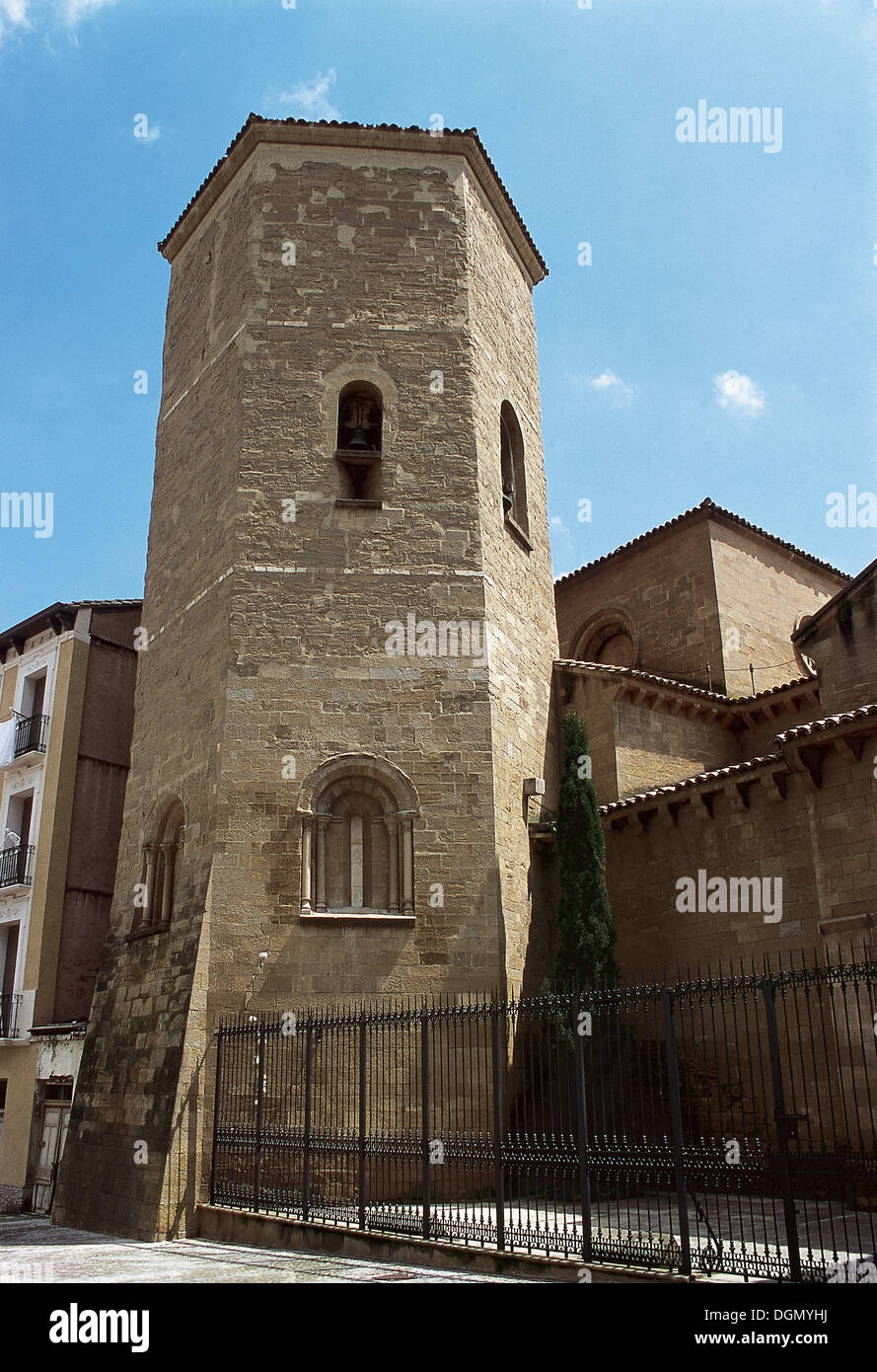 Romanesque. Spain. 12th century. Abbey of San Pedro el Viejo (Saint ...
