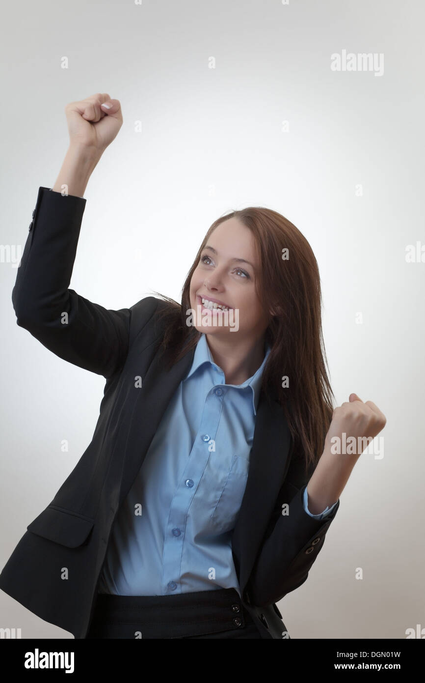 Triumphant women hi-res stock photography and images - Alamy