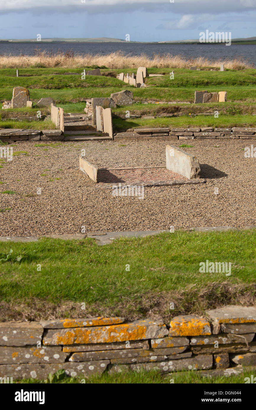 Islands of Orkney, Scotland. Picturesque view of Structure Eight ...