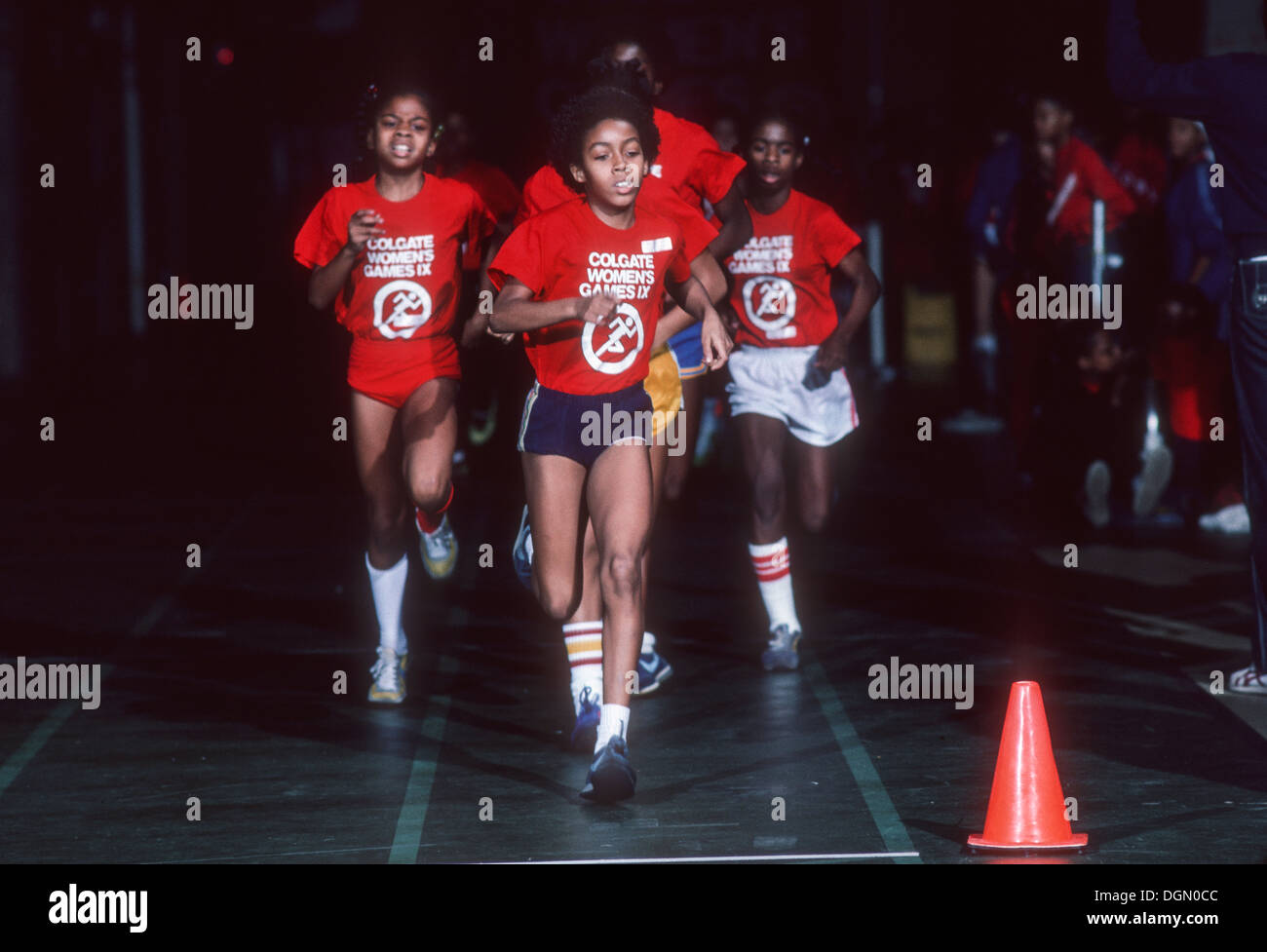 Girls competing colgate games in hi-res stock photography and images ...