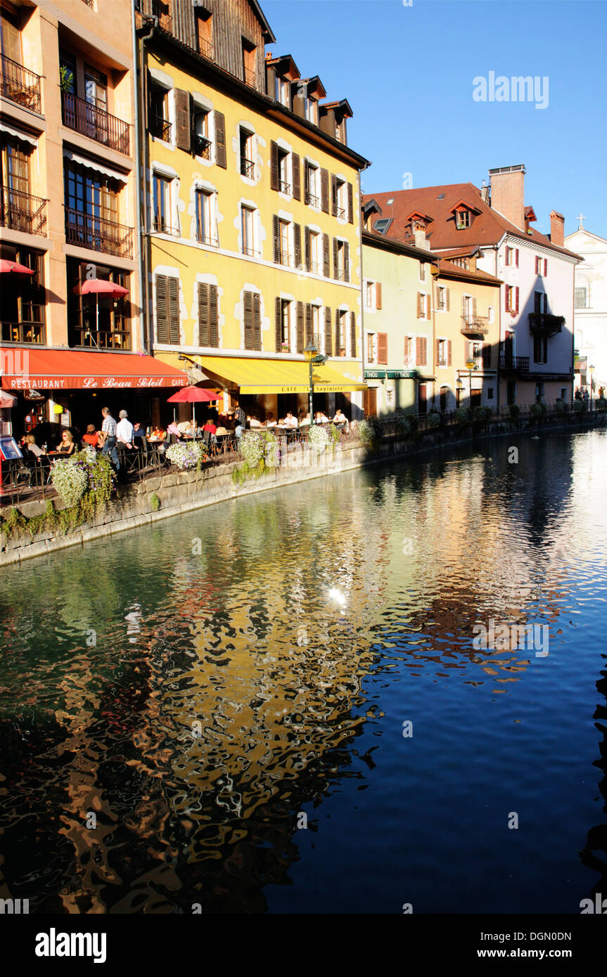 The shadow Annecy's famous Palais de l'Ile prison cast on the old ...