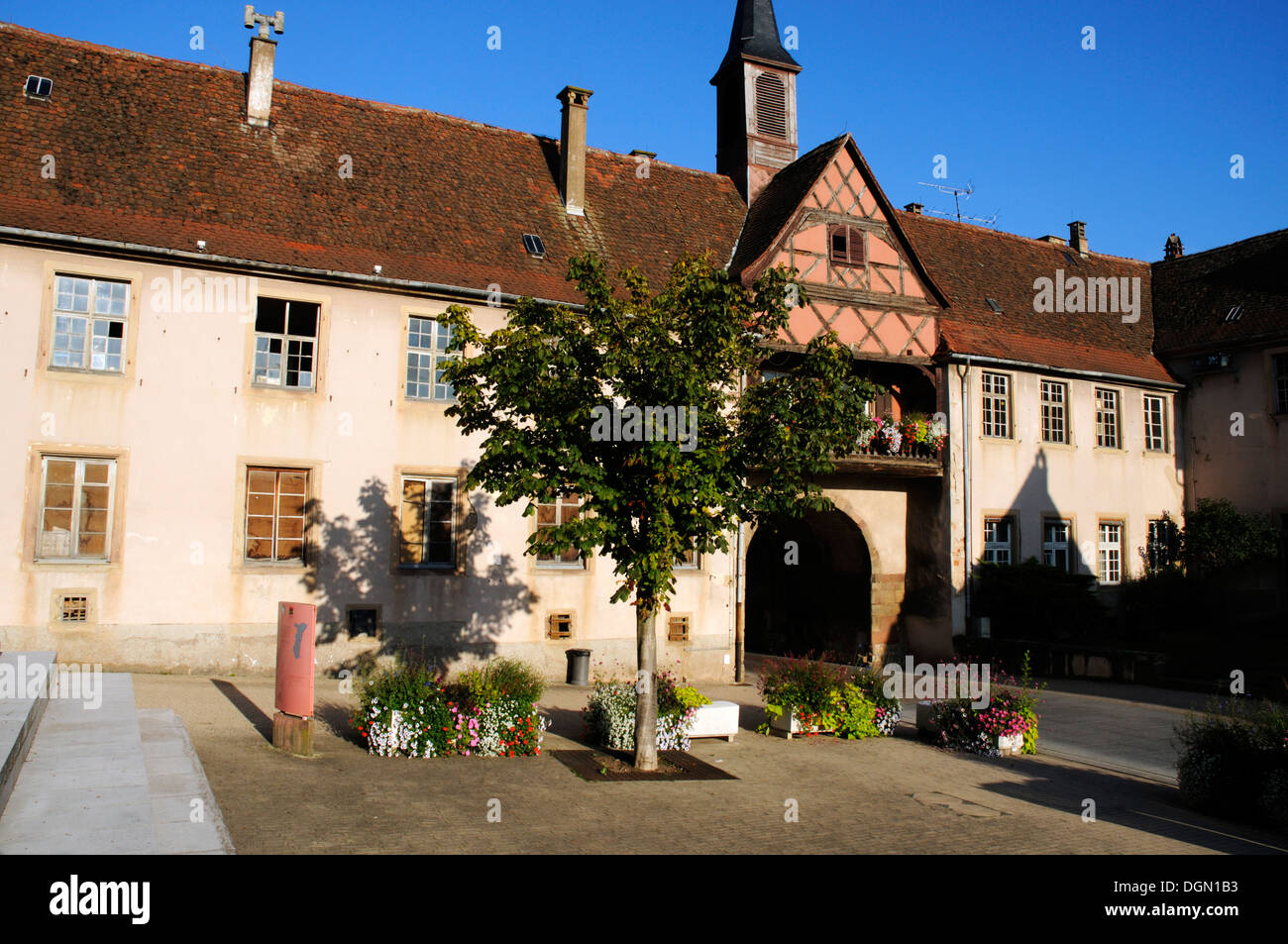 The quaint Alsace town of Rosheim, France Stock Photo - Alamy