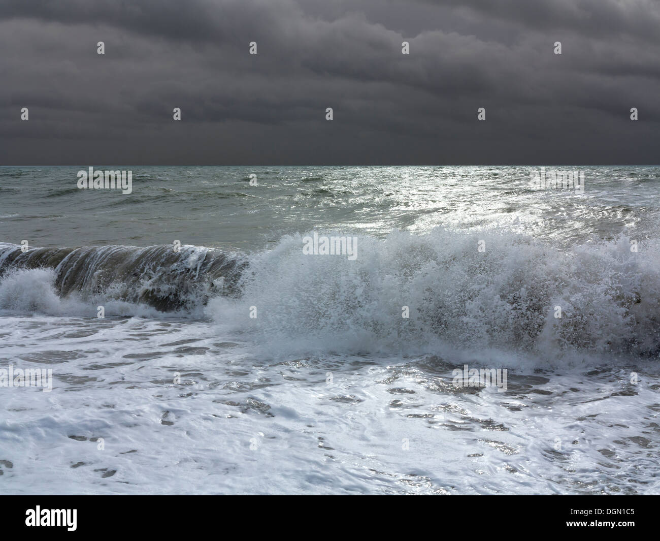 Rough weather on beach High Resolution Stock Photography and Images - Alamy