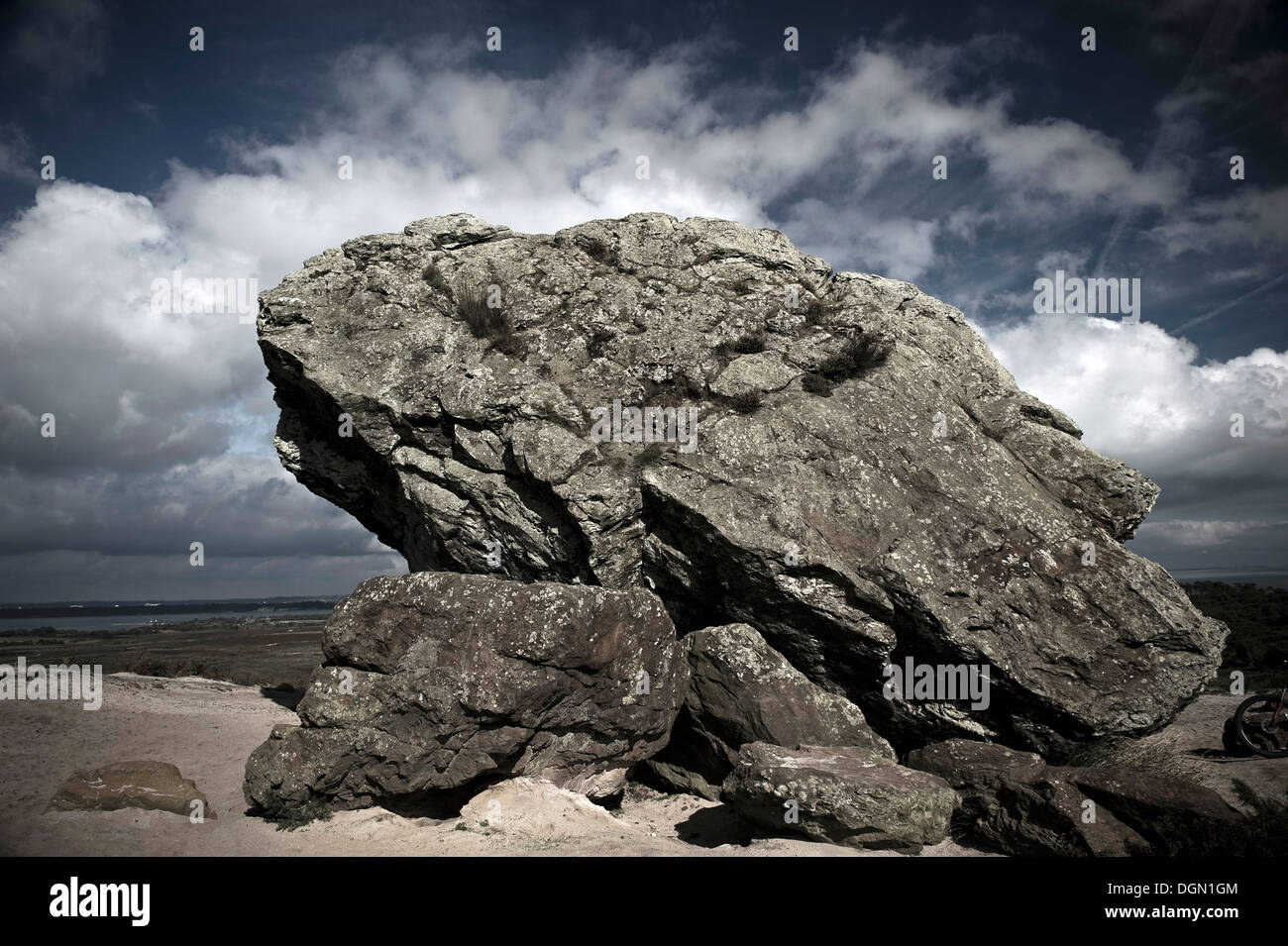 The Agglestone near Studland, Dorset, UK Stock Photo - Alamy