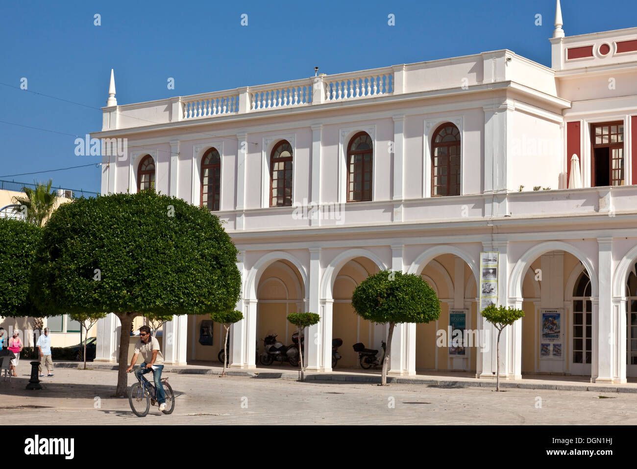 The Town Hall Library, Solomos Square, Zakynthos Town, Zakynthos (Zante ...