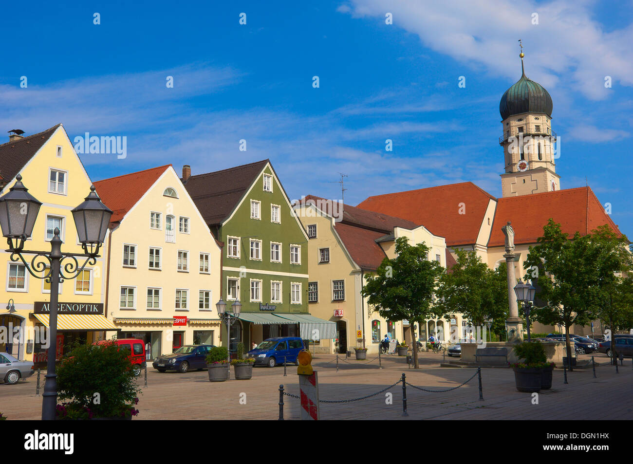 Schongau, Pfaffenwinkel region, Romantic Road, Romantische Strasse ...