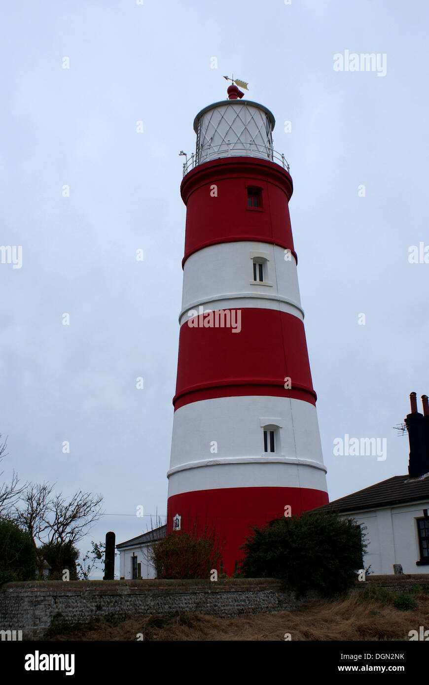 Happisburgh Lighthouse in North Norfolk UK Stock Photo - Alamy