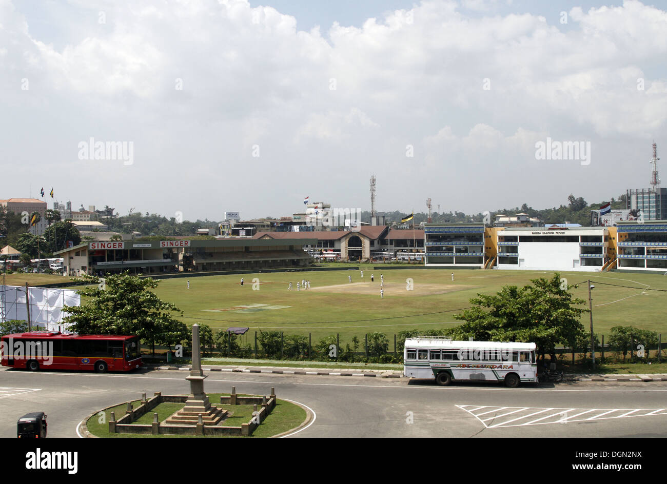 INTERNATIONAL CRICKET STADIUM GALLE SRI LANKA 17 March 2013 Stock Photo ...