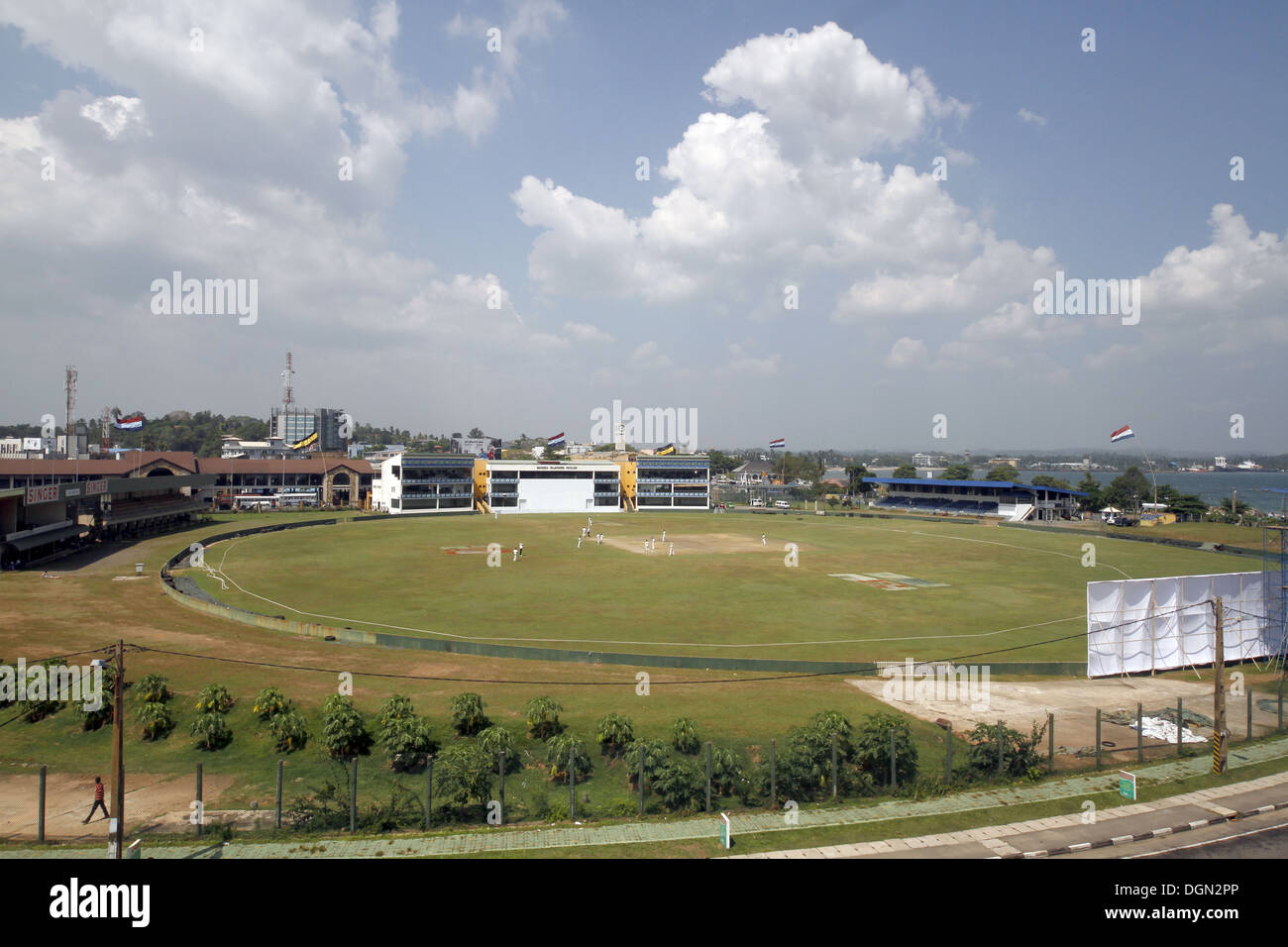 Galle international stadium hi-res stock photography and images - Alamy