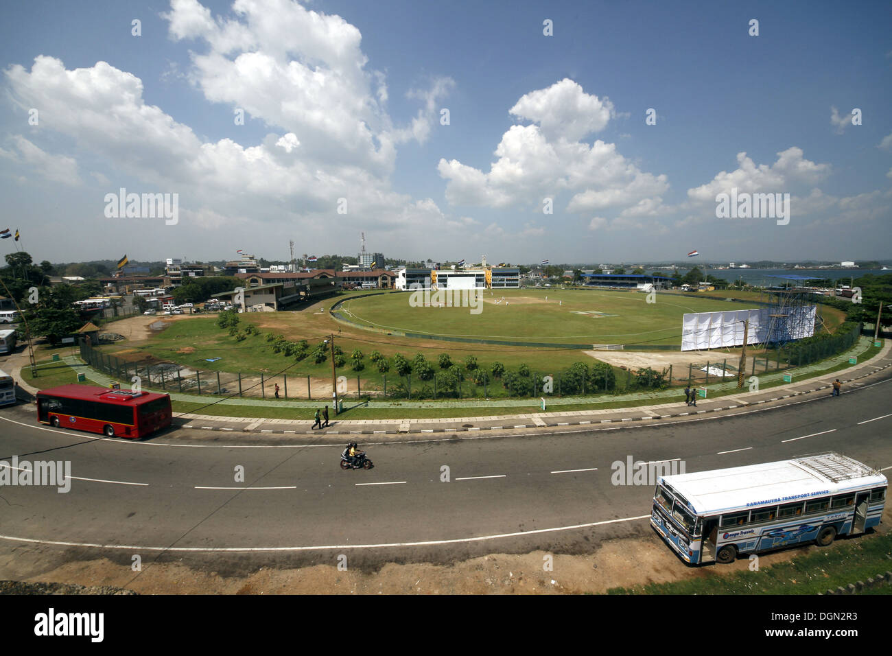 INTERNATIONAL CRICKET STADIUM GALLE SRI LANKA 17 March 2013 Stock Photo ...