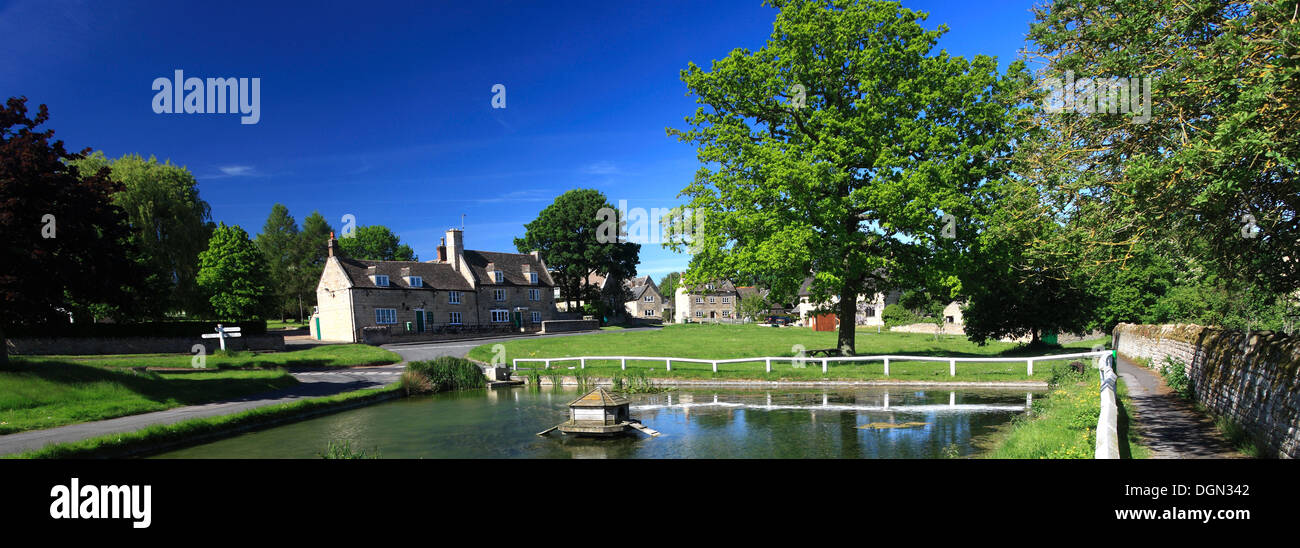 Summer view over Barrowden village, Rutland County, England, UK Stock ...