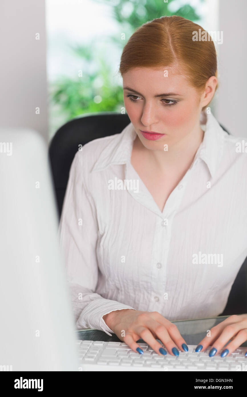 Computer serious hi-res stock photography and images - Alamy