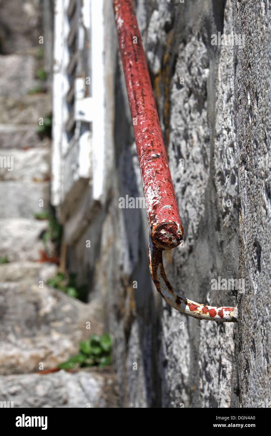Stairs hand rail hi-res stock photography and images - Alamy