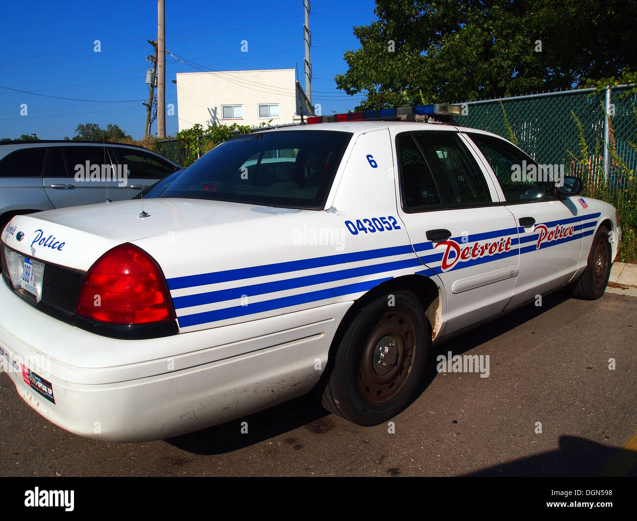 Detroit police car hi-res stock photography and images - Alamy
