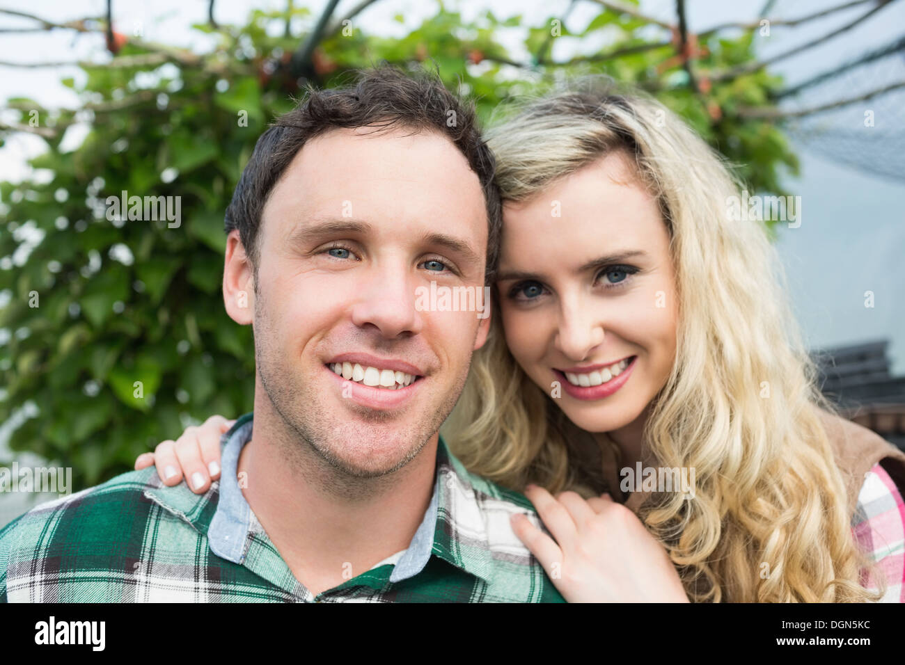 Beautiful young woman gardener hi-res stock photography and images - Alamy