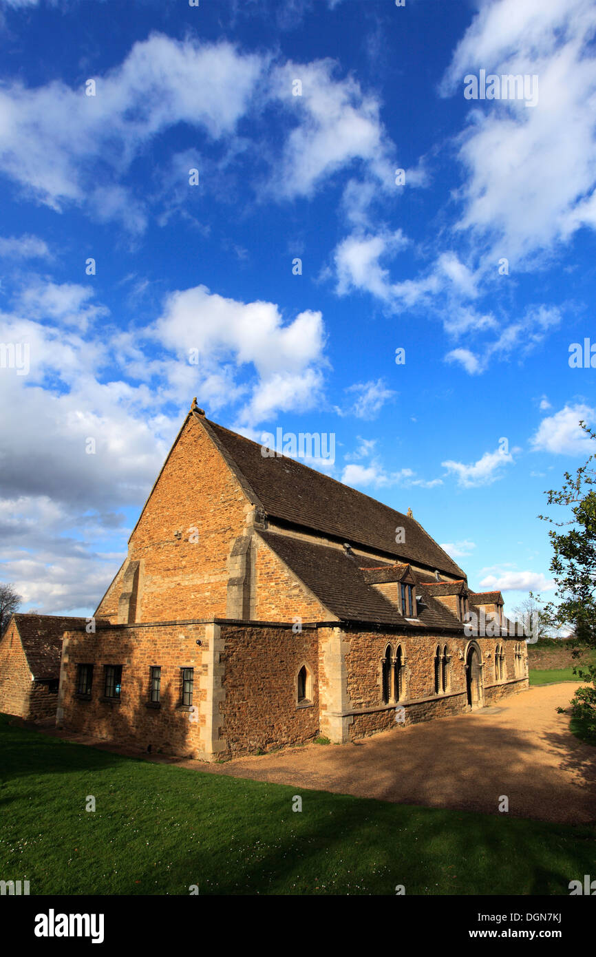 Oakham Castle Museum, in the market town of Oakham, Rutland, England ...