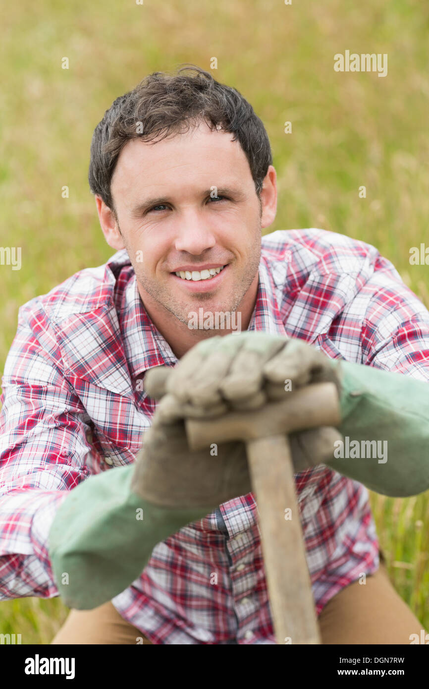 Time smiling man hi-res stock photography and images - Alamy