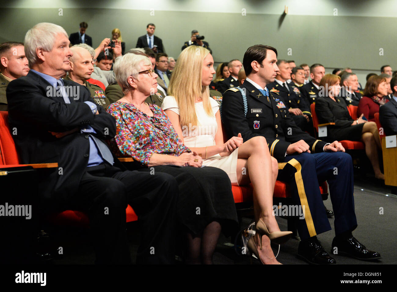 Former U.S. Army Capt. William D. Swenson, a Medal of Honor recipient ...