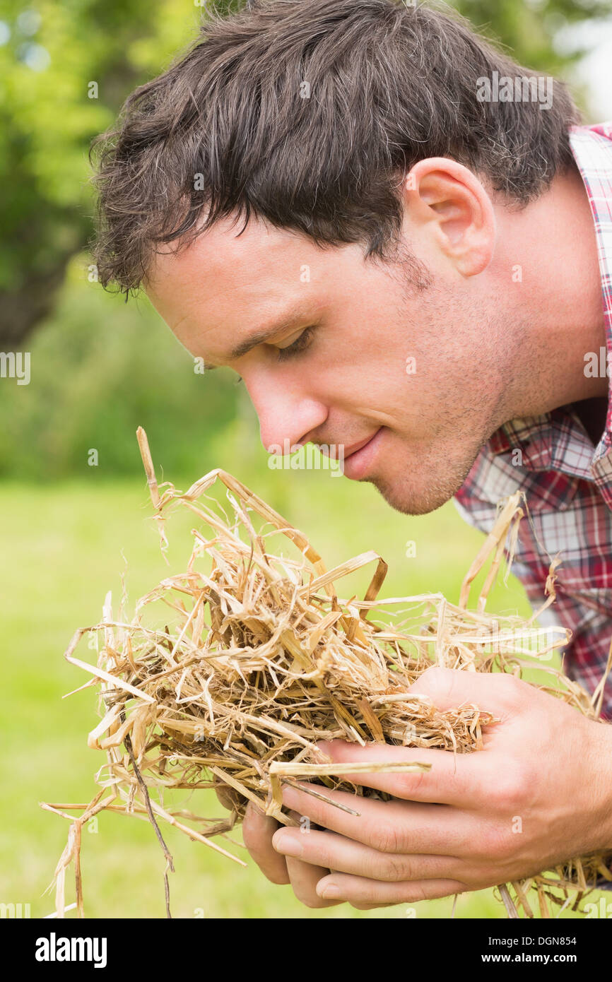 Smelling of hi-res stock photography and images - Alamy