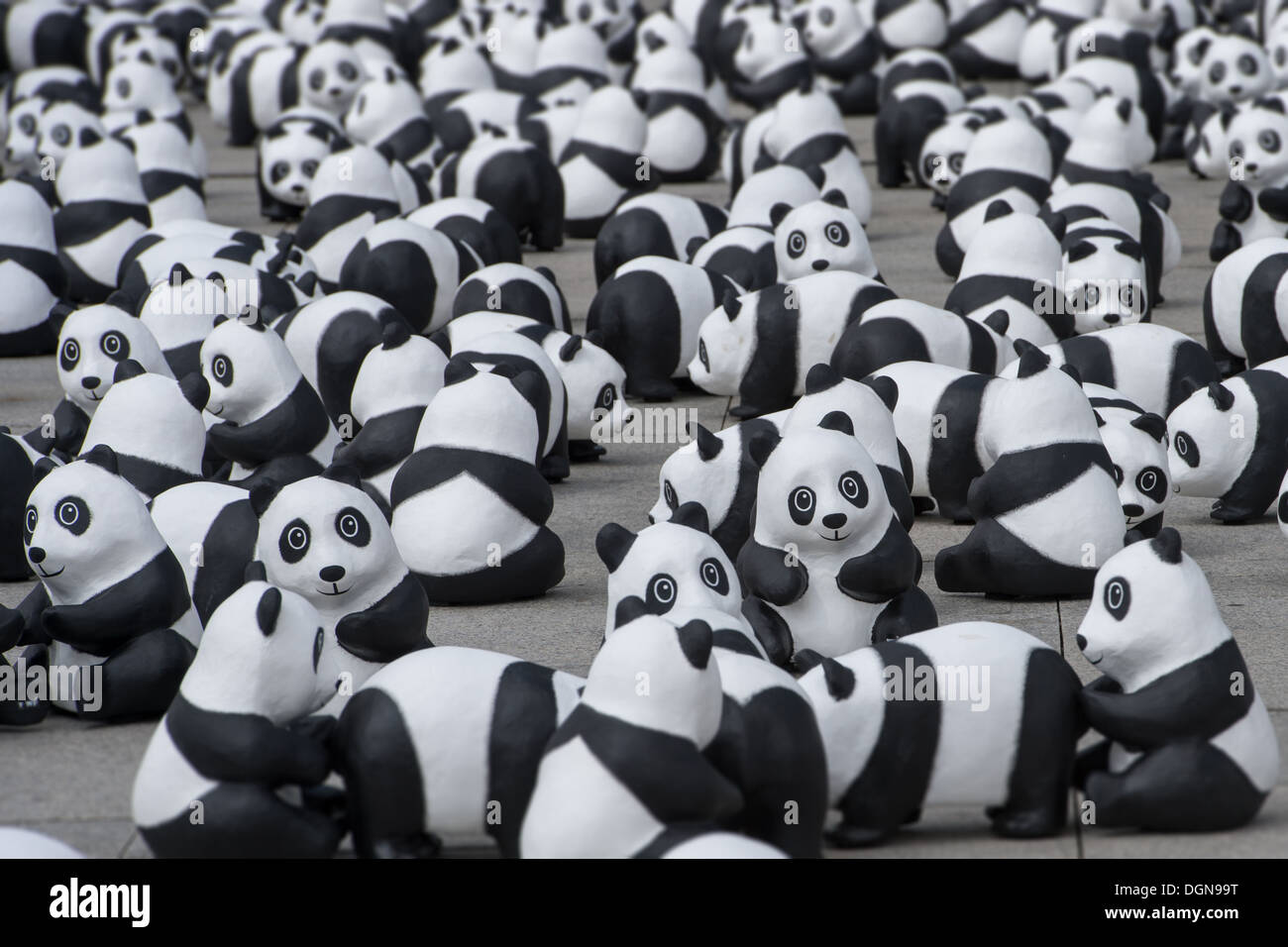 Berlin, Germany, WWF celebrates its 50 - th anniversary Stock Photo - Alamy