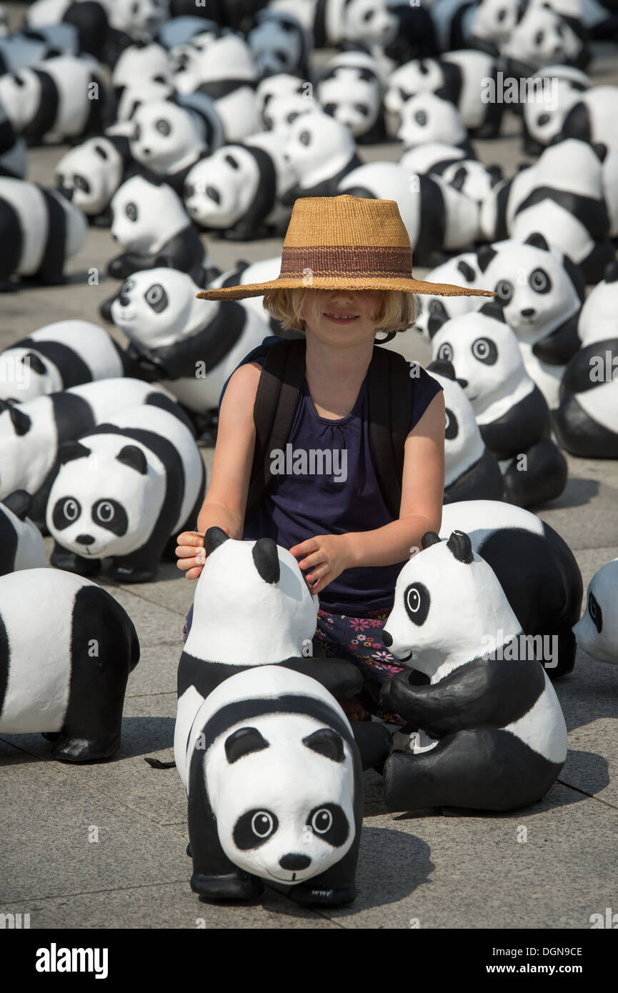 Berlin, Germany, WWF celebrates its 50 - th anniversary Stock Photo - Alamy
