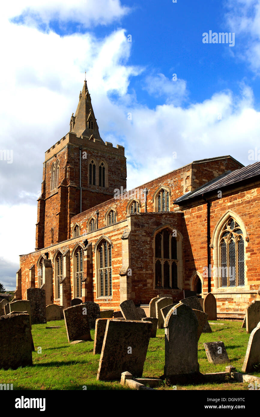 St Andrew's Church, Lyddington village, Rutland County, England, UK ...