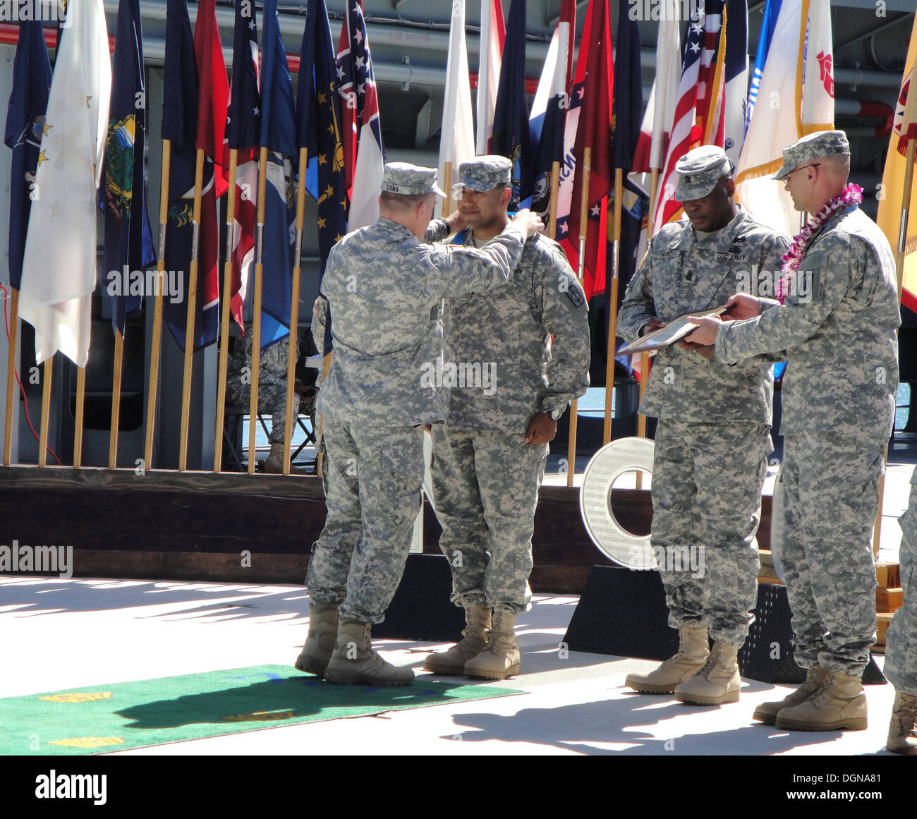Maj. Gen. Stephen Lyons, commanding general for the 8th Theater ...