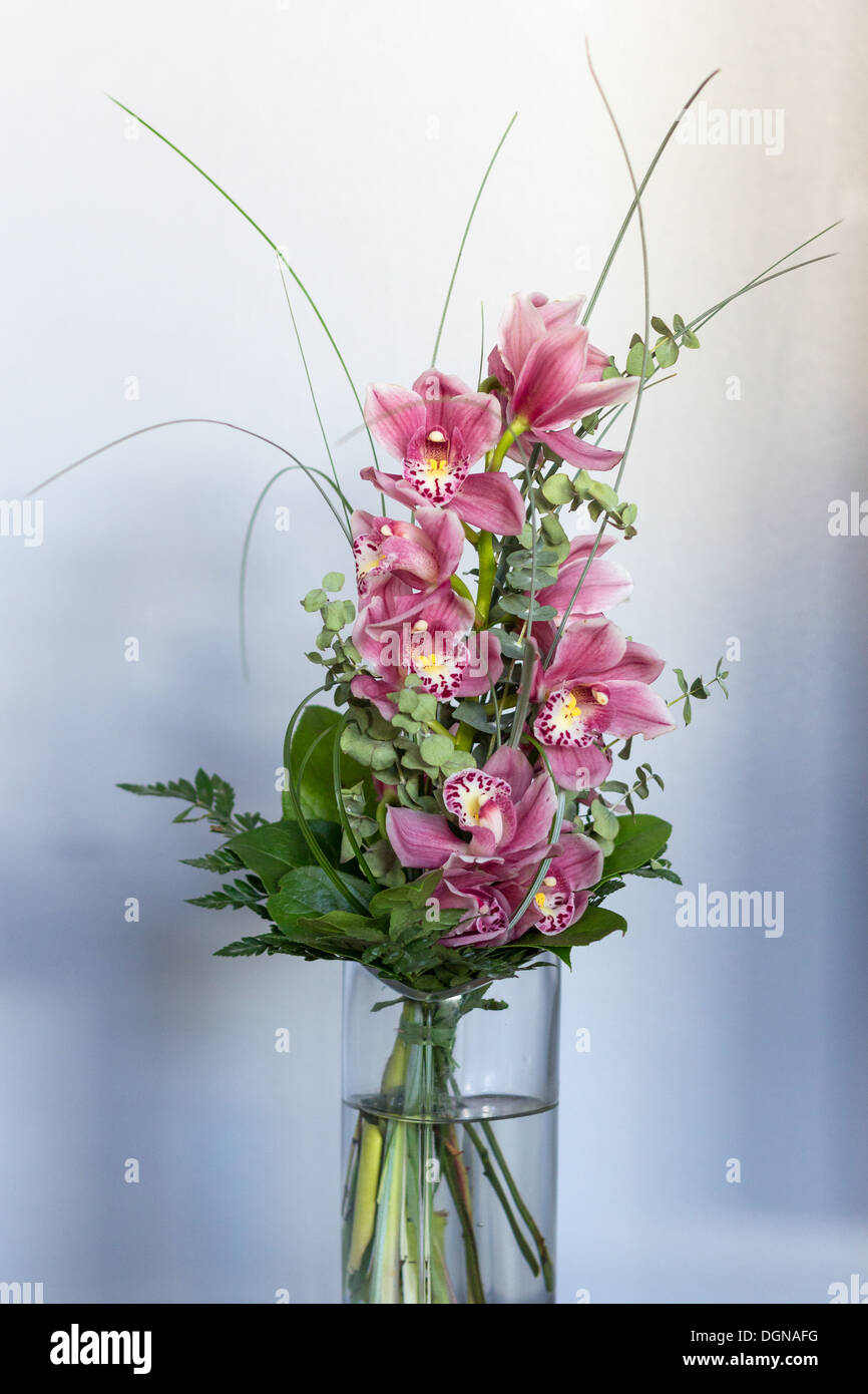 Flowers in a transparent vase hi-res stock photography and images - Alamy