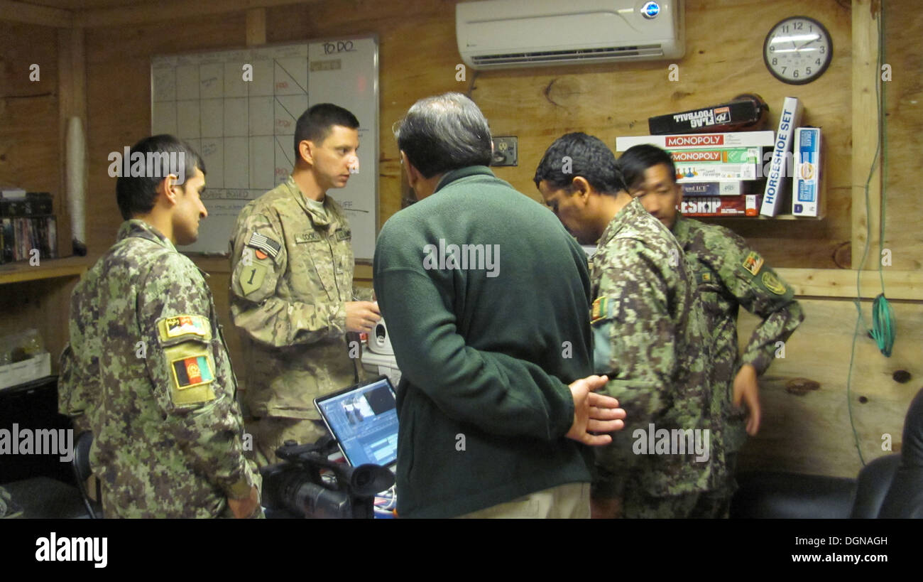 Sgt. Toby Cook, Broadcast Journalist for 3rd Infantry Brigade Combat ...