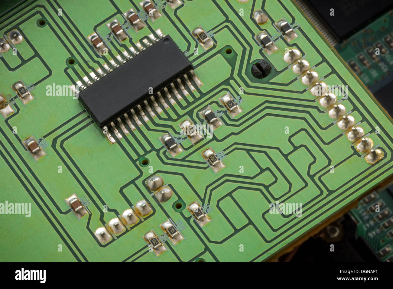 Closeup circuit board hi-res stock photography and images - Alamy