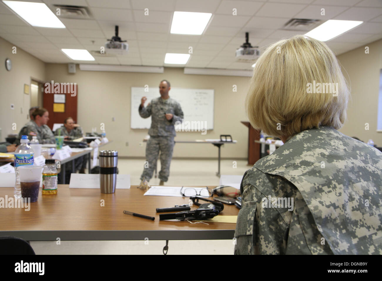 Soldiers from the Detachment 7, 3rd Medical Command (Deployment Support ...