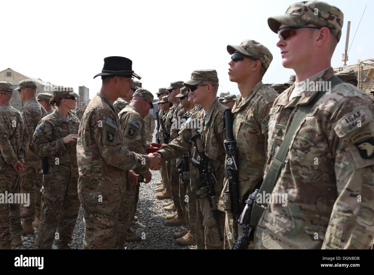 U.S. Army Commander Lt. Col. Thomas Sutton from 1st Brigade, 61st ...