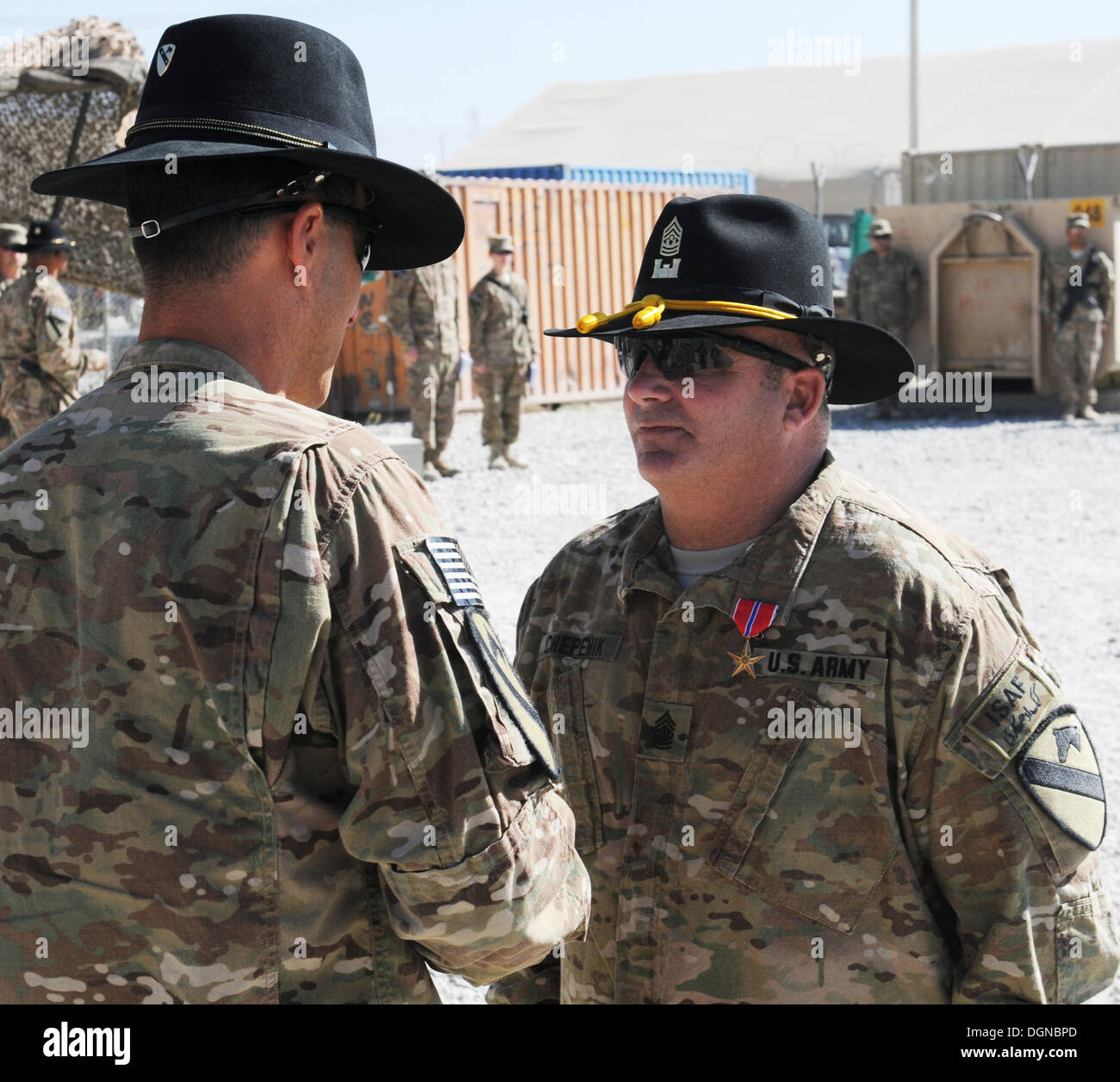 Then command sergeant major of 2nd hi-res stock photography and images - Alamy