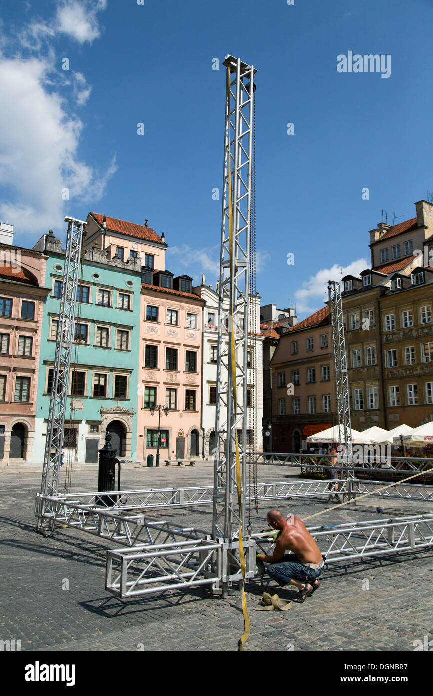 Stage scaffold hi-res stock photography and images - Alamy