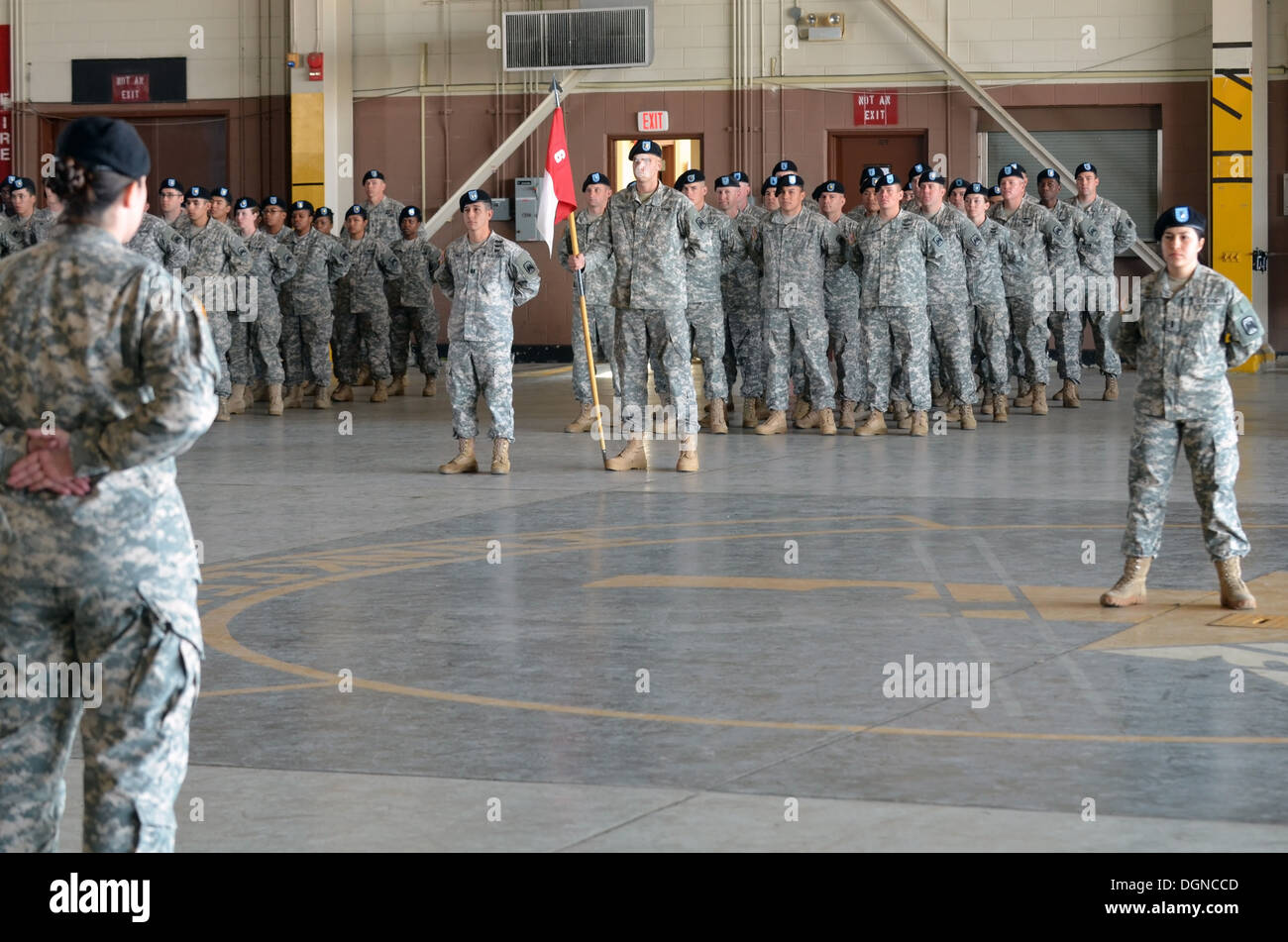 2ID welcomes new aviation squadron Stock Photo - Alamy
